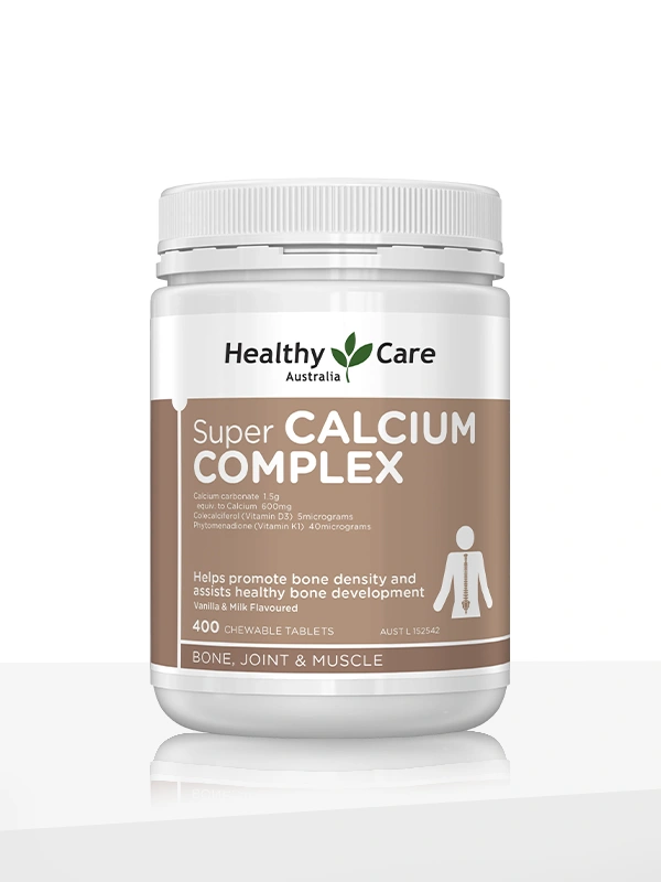 Super Calcium Complex + Vitamin D – 400 Chewable Tablets