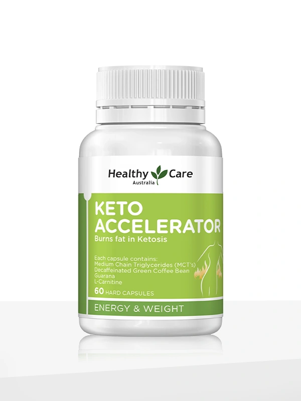 Healthy Care Keto Accelerator – 60 Capsules | Fat Burning