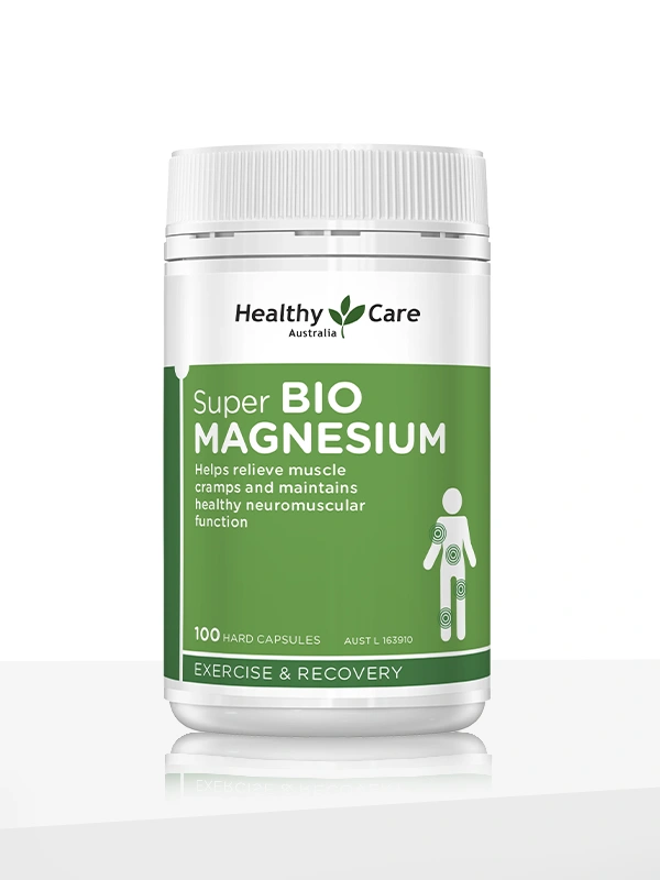 Healthy Care Super Bio Magnesium 100 Capsules – Muscle Support